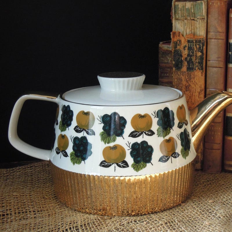 Gibsons Vintage Teapot - Etsy