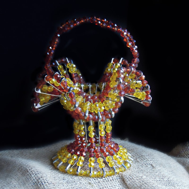 Safety Pin Basket - Etsy