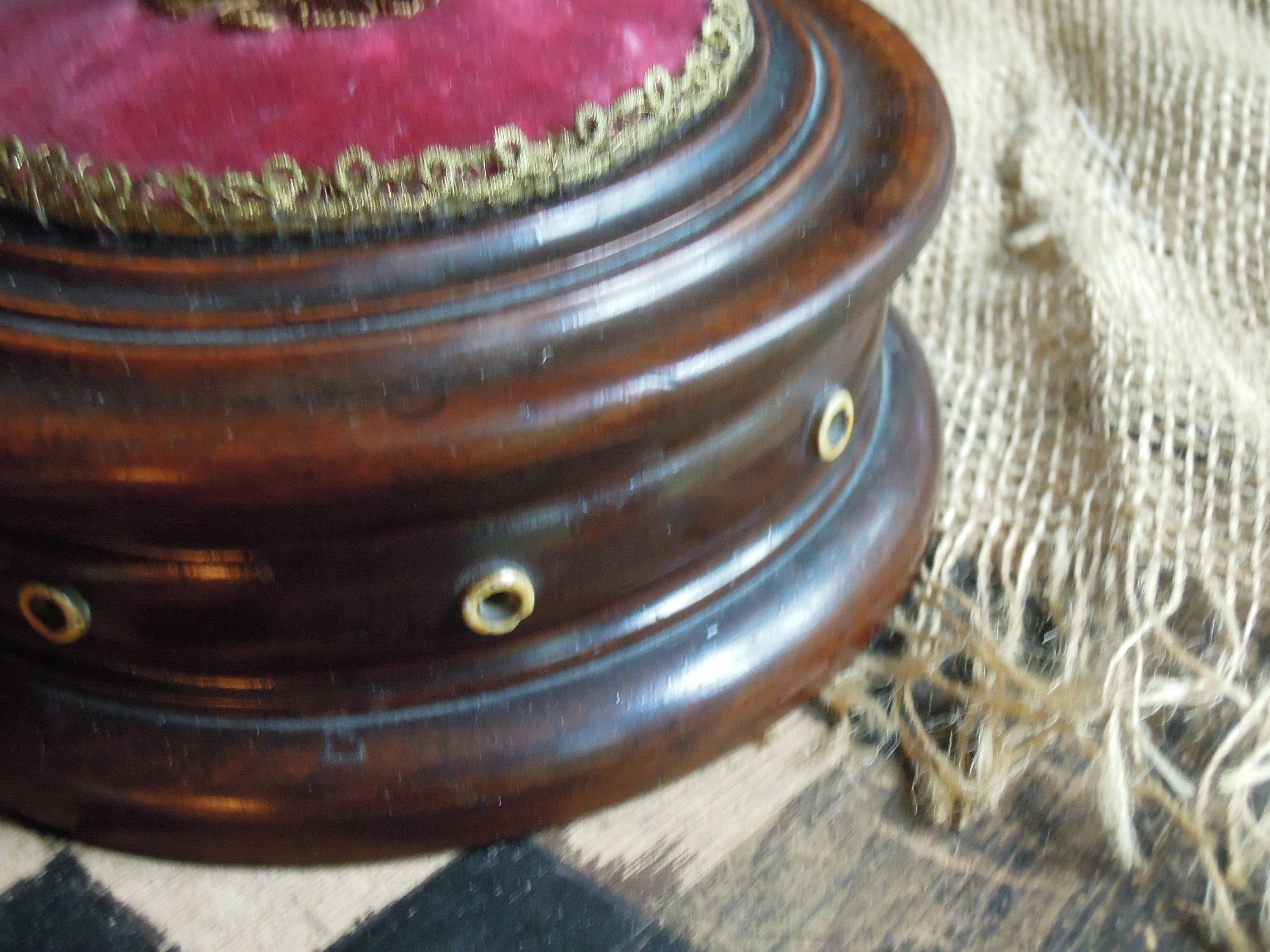 Antique Shaker Wood Pincushion Thread Holder / Shaker Thread - Etsy