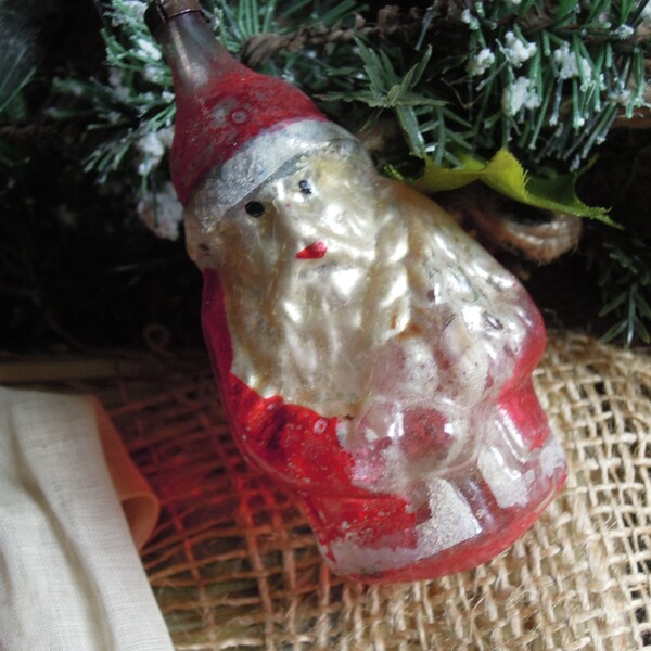 Antique German Santa Ornament - Etsy