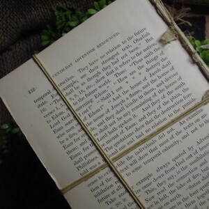Vintage & Antique Books / Deconstructed Book Collection / Raw Book ...
