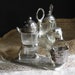 Vintage Victorian Style Condiment Set Cruet Serving / Silver - Etsy