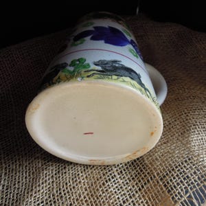 Antique Stick Spatterware Ironstone 19th Century Mug / Staffordshire ...