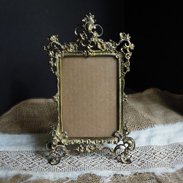 Brass Square Picture Frame - Etsy