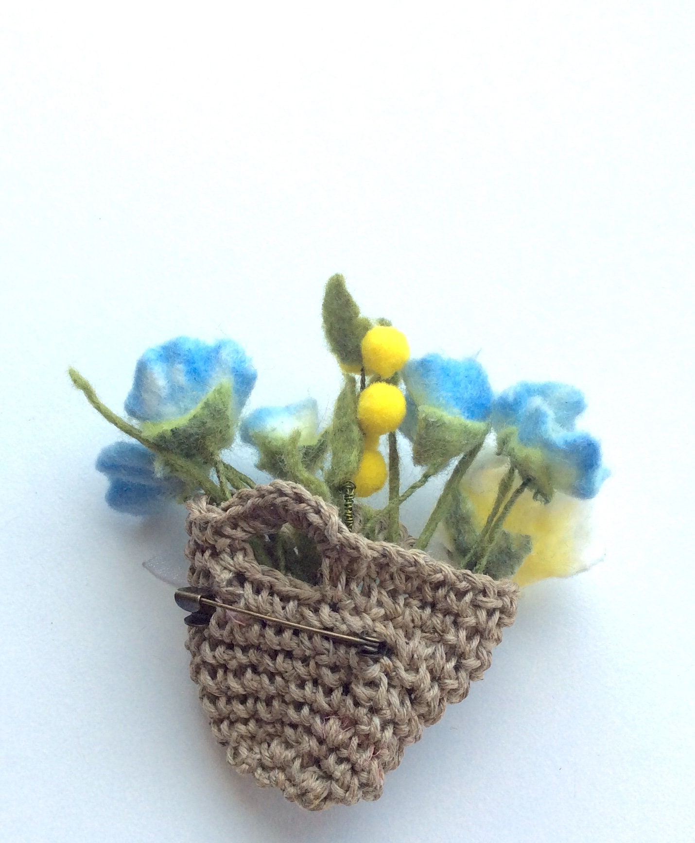 Handmade Brooch Brocch Brooch of Flowers Floral Accessories - Etsy