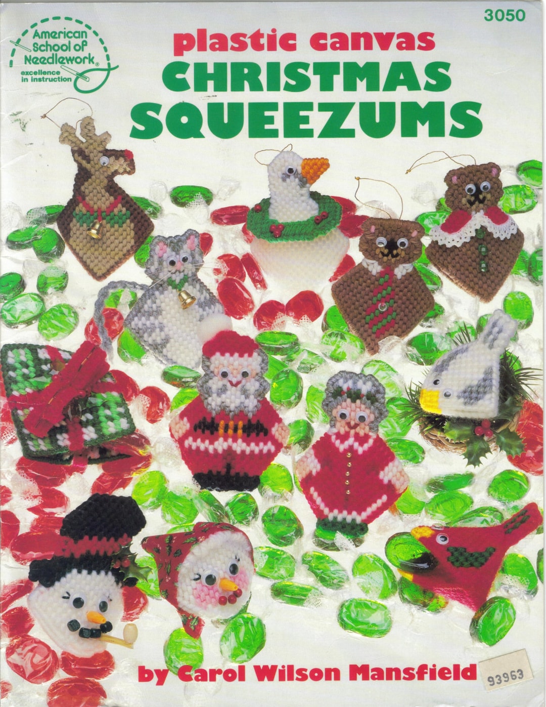 Digital PDF Download, Christmas Squeezums Vintage Patterns for Plastic ...