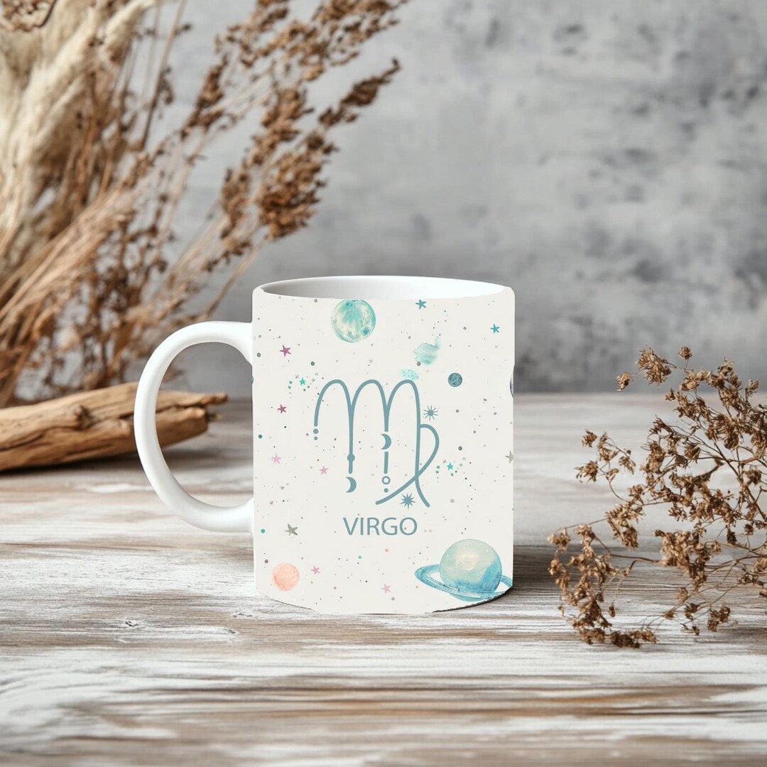 Shine as Bright as the Stars Virgo Zodiac Coffee Mug - Etsy