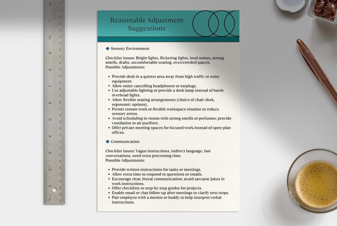 Autism and the Workplace | Employee Reasonable Adjustments Guide ...