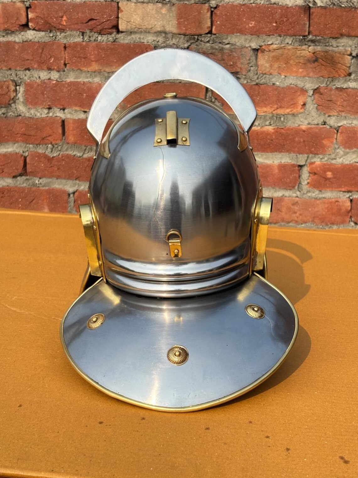 Imperial Roman Helmet Medieval Gallic G Helmet 18 Gauge Armor Trooper ...