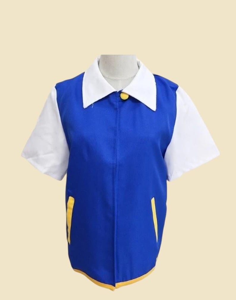 Kids' Blue Cosplay Costume Set: Jacket, Hat & Gloves B19 - Etsy