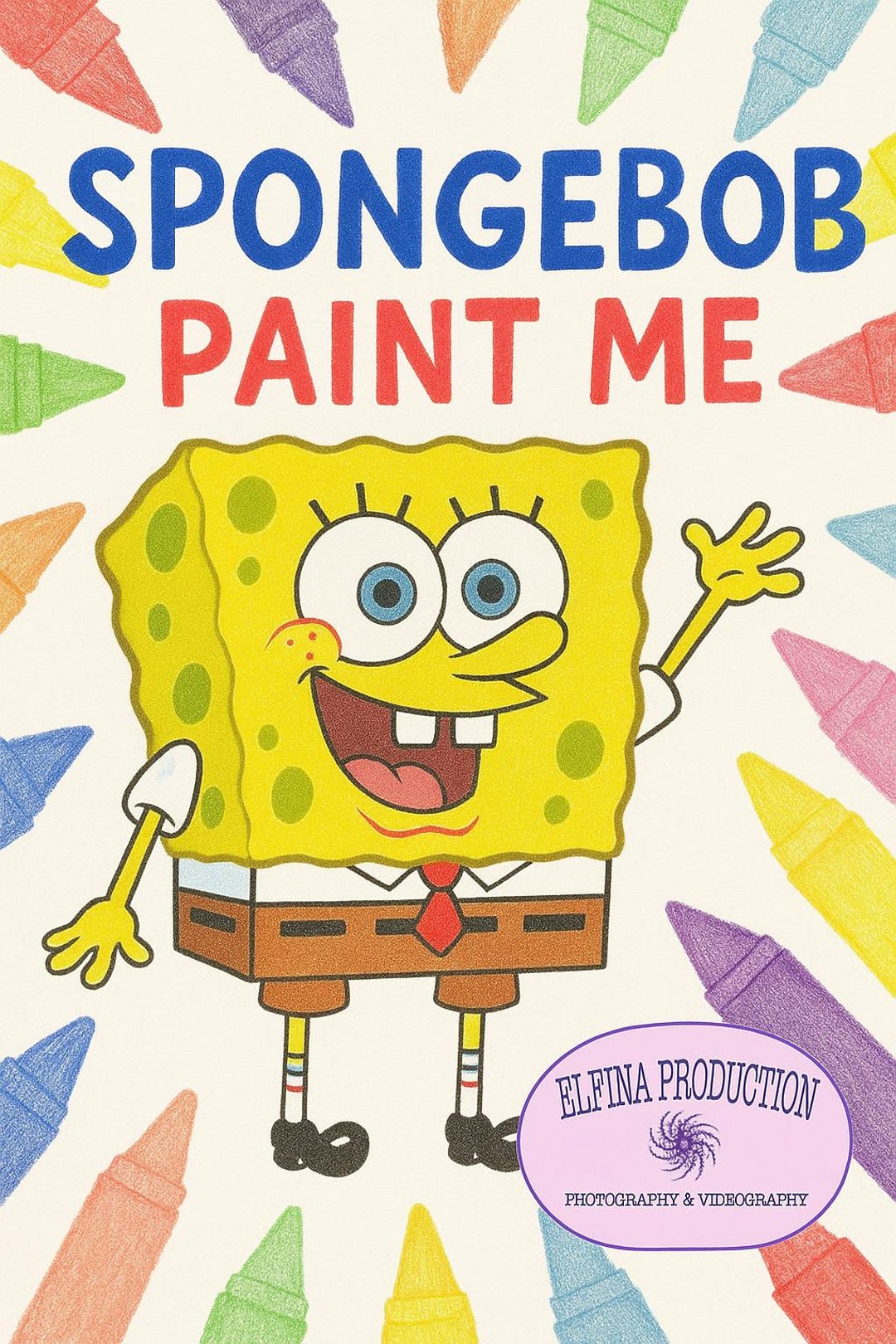 SPONGEBOB “PAINT ME” – Printable Coloring & Activity Book for Kids | 14 ...