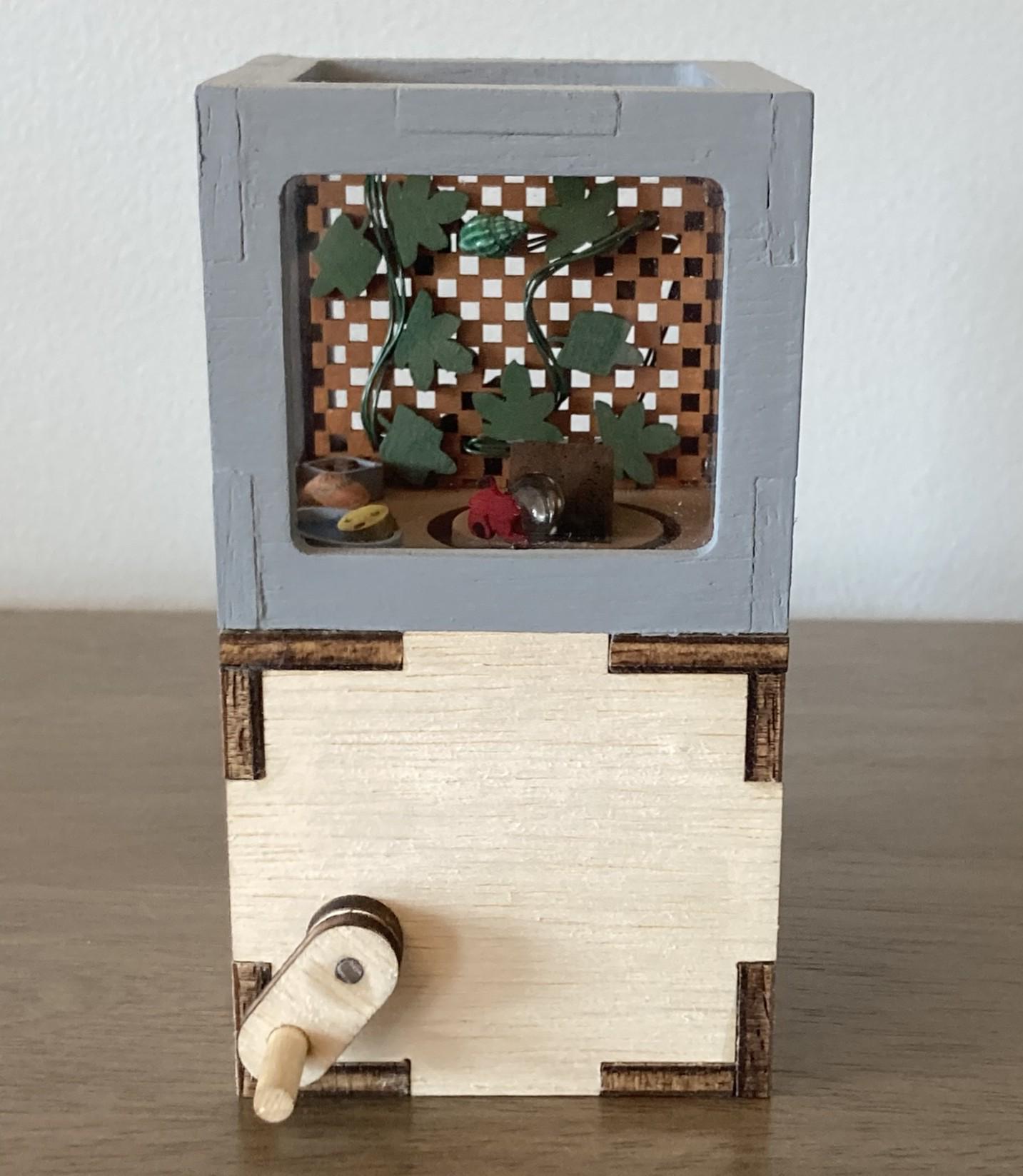Handcrafted Hermit Crab Automaton: Kinetic Art Habitat - Etsy