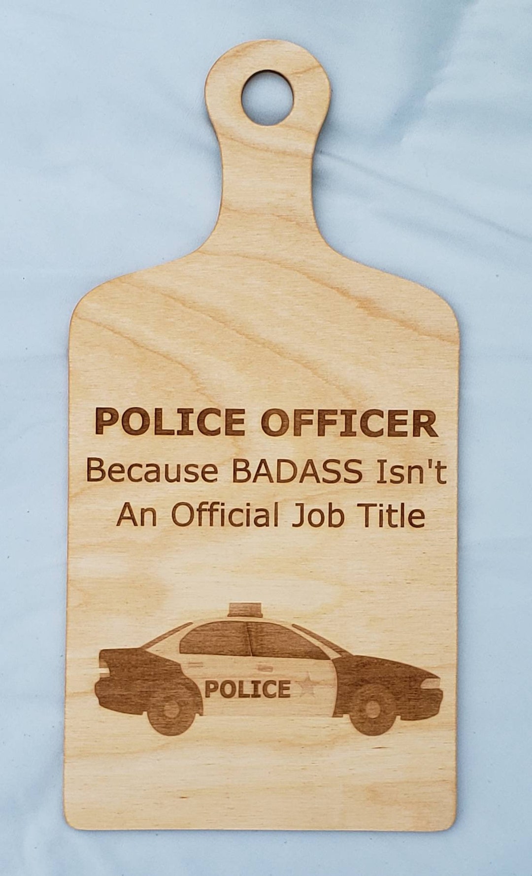 Police Officer Badass Cutting Board - Etsy