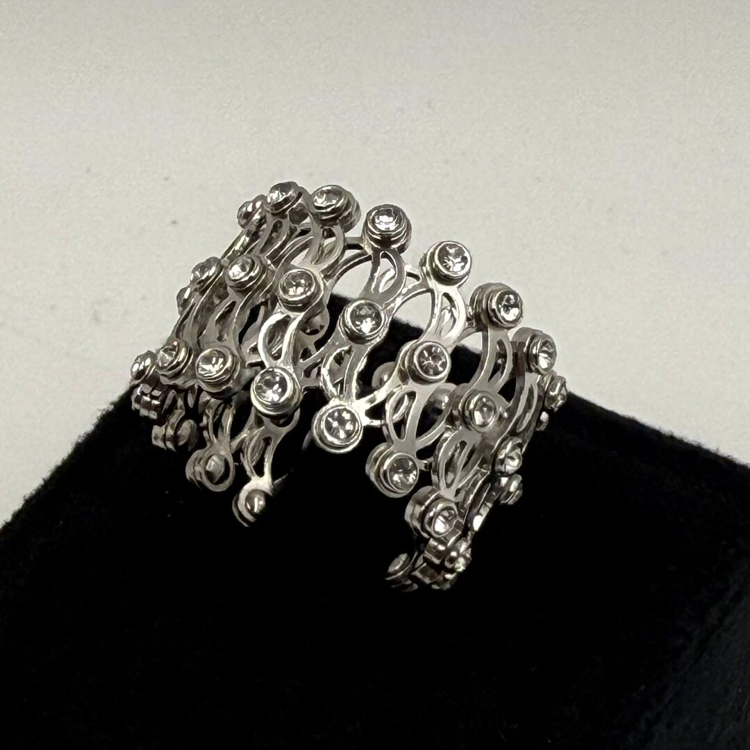 Magic Expanding Sterling Silver Ring-to-bracelet | 2-in-1 Telescopic ...