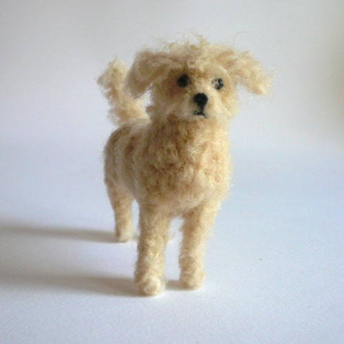 Yorkshire Terrier Needle Felted Dog Dollhouse Miniatures 1 | Etsy