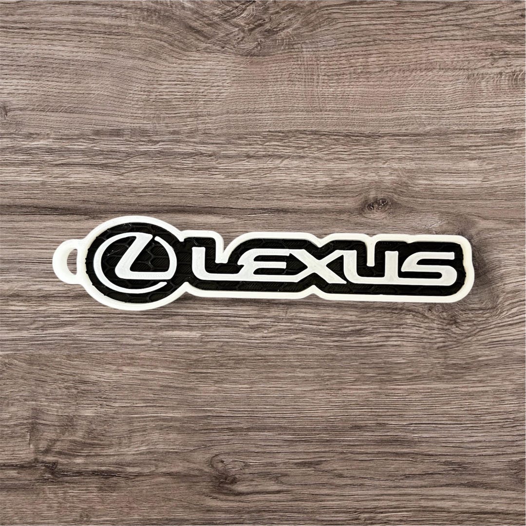 3D Printed Lexus Logo Keychain - Etsy