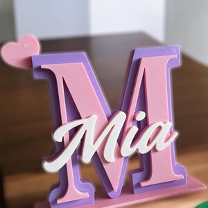 Monogram 3D Printed - Etsy