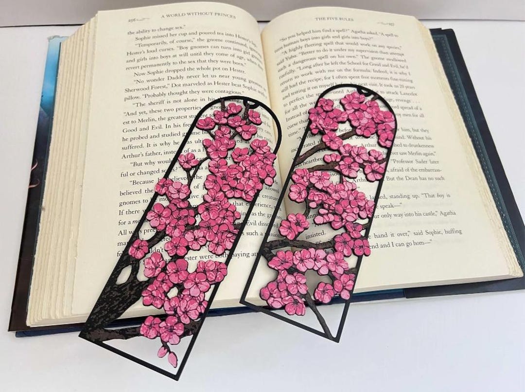 3D Printed Bookmark: Unique Designs, Vibrant Colors - Etsy