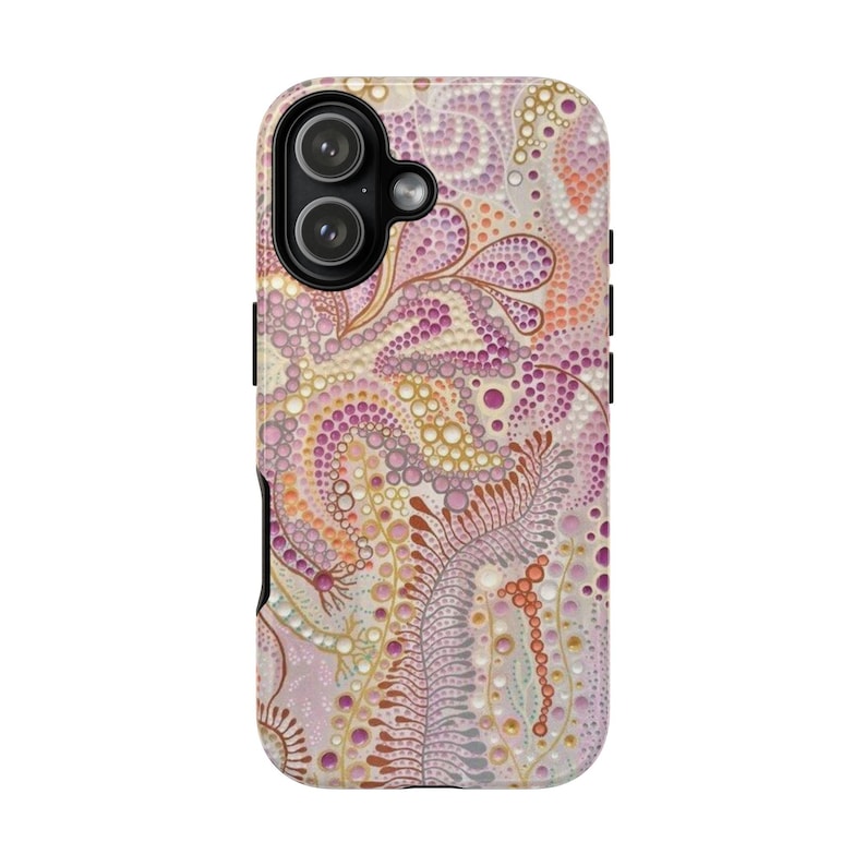 Artistic Phone Case, Nature-inspired Protection, Colorful Floral Design ...