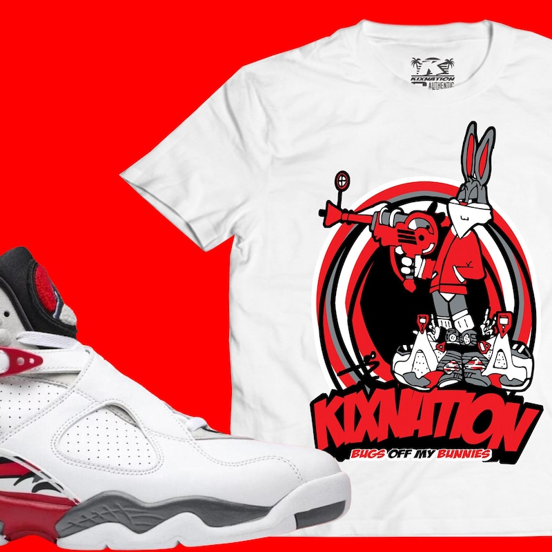 Jordan 8 Bugs Tshirts - Etsy