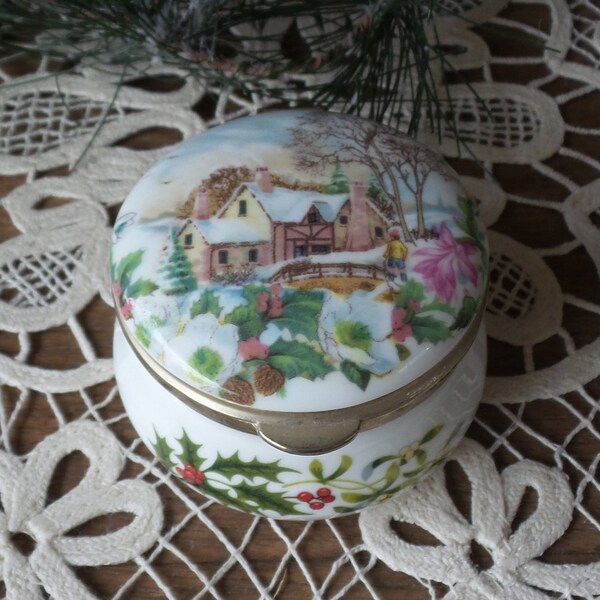 English Trinket Box - Etsy