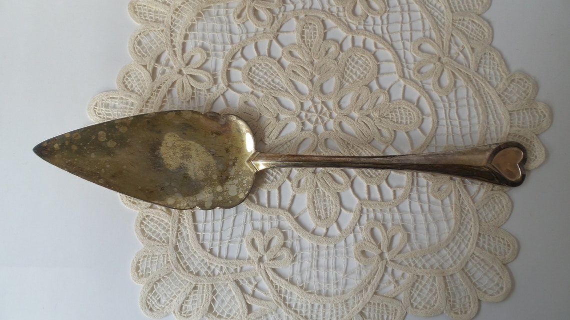 Vintage PIE SERVER Vintage CAKE Server Set of 2 Vintage | Etsy