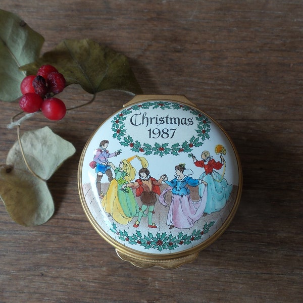 Halcyon Enamel Boxes - Etsy