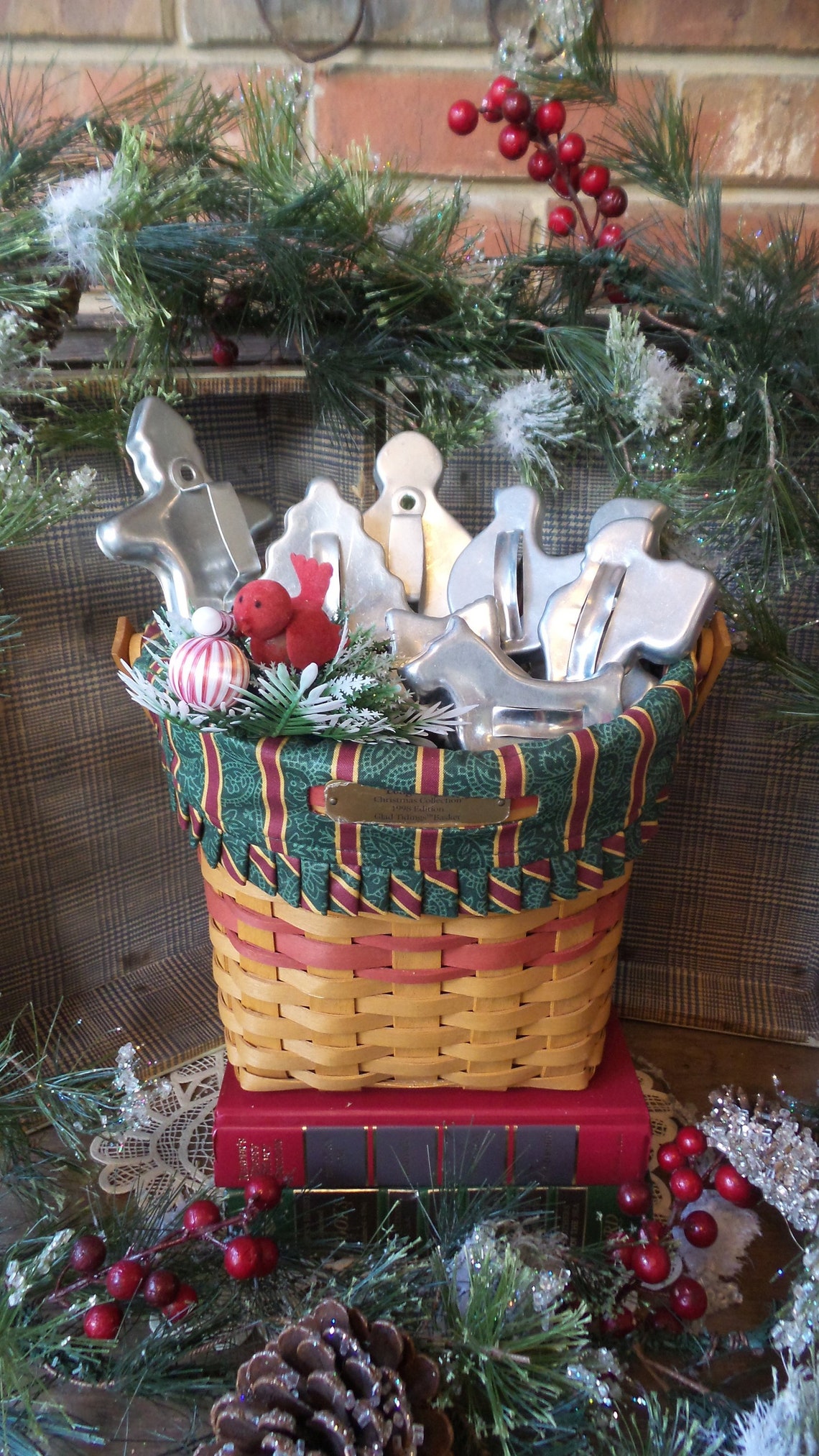 Longaberger Christmas Collection 1998 Edition GLAD TIDINGS - Etsy