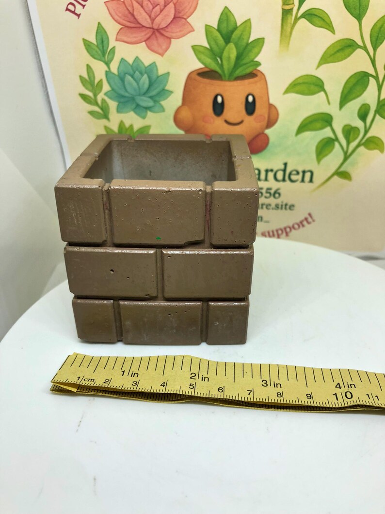 Cement Bricks Block Planter - Etsy