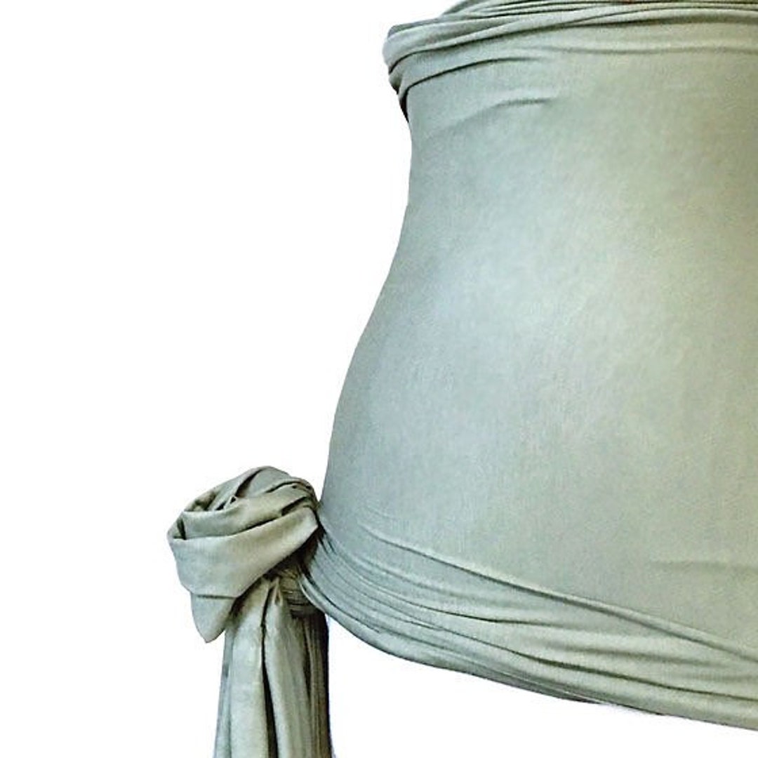 Petite Extra Small Sage Bamboo Womb Wrap | Soft and Stretchy Postpartum ...