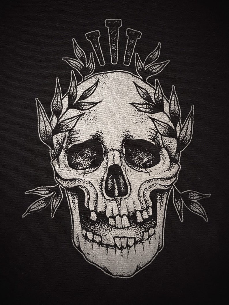 Death's Head Patch - Etsy