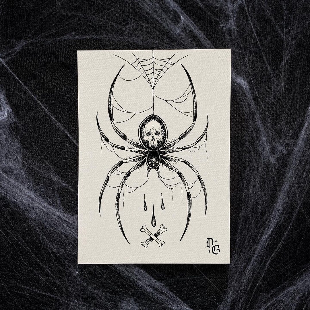 Poison Spider Limited Edition DG+AO 5x7 Cardstock Print - Etsy