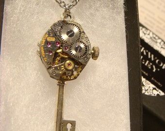Clockwork key | Etsy