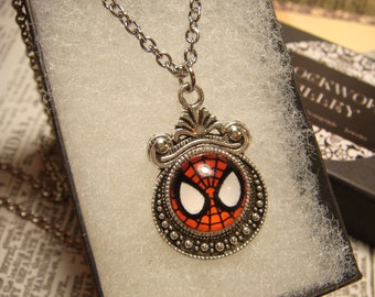 Spider Man Pendant - Etsy