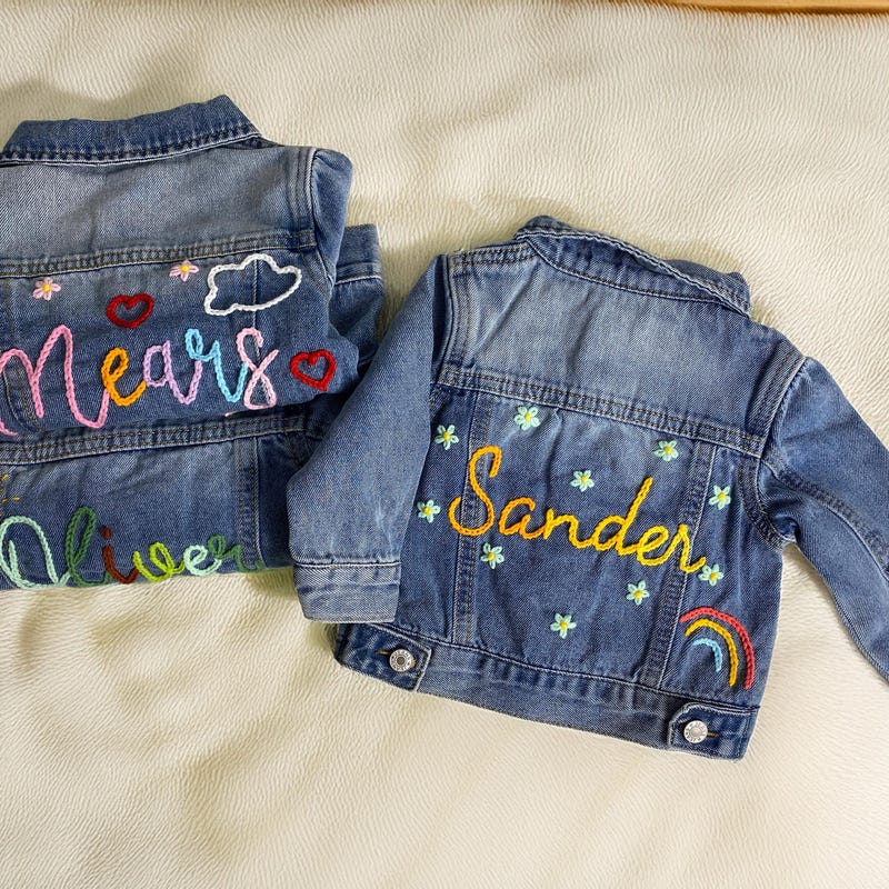 Baby Denim Jacket - Etsy