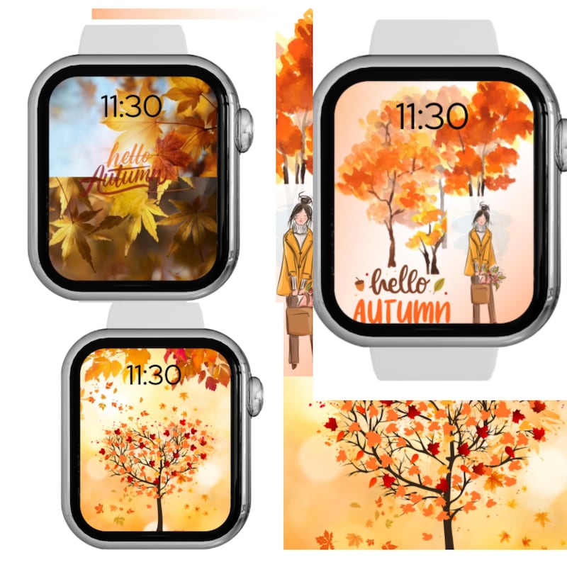 Apple Fall Watch Faces - Etsy UK