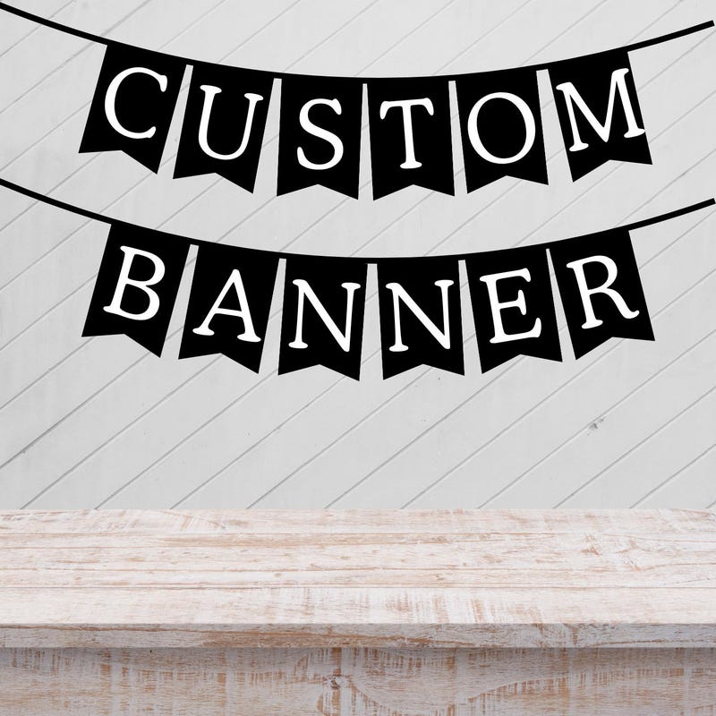 Handmade Banner - Etsy