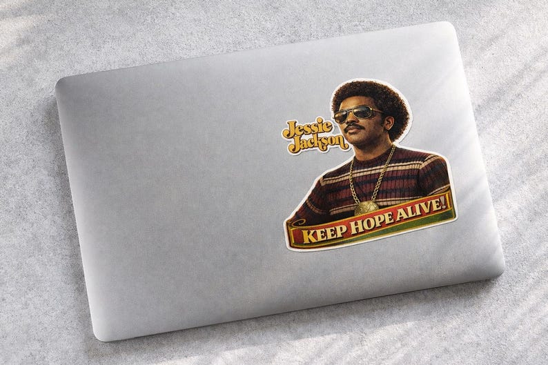 Jesse Jackson Keep Hope Alive PNG, 70s Retro Design (digital Download ...