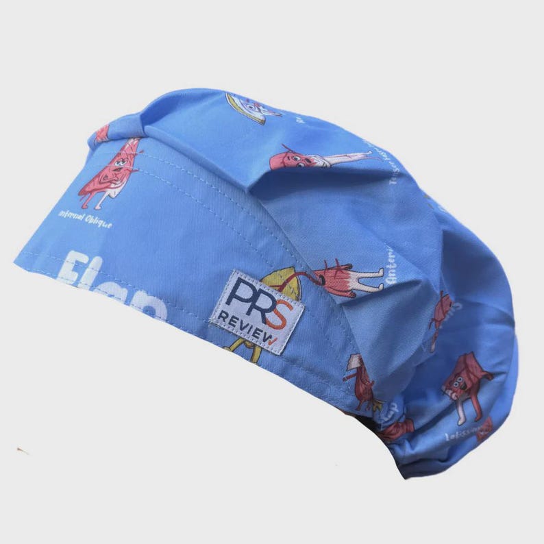 PRS Review Plastic Surgery "flap City" Scrub Cap - Etsy