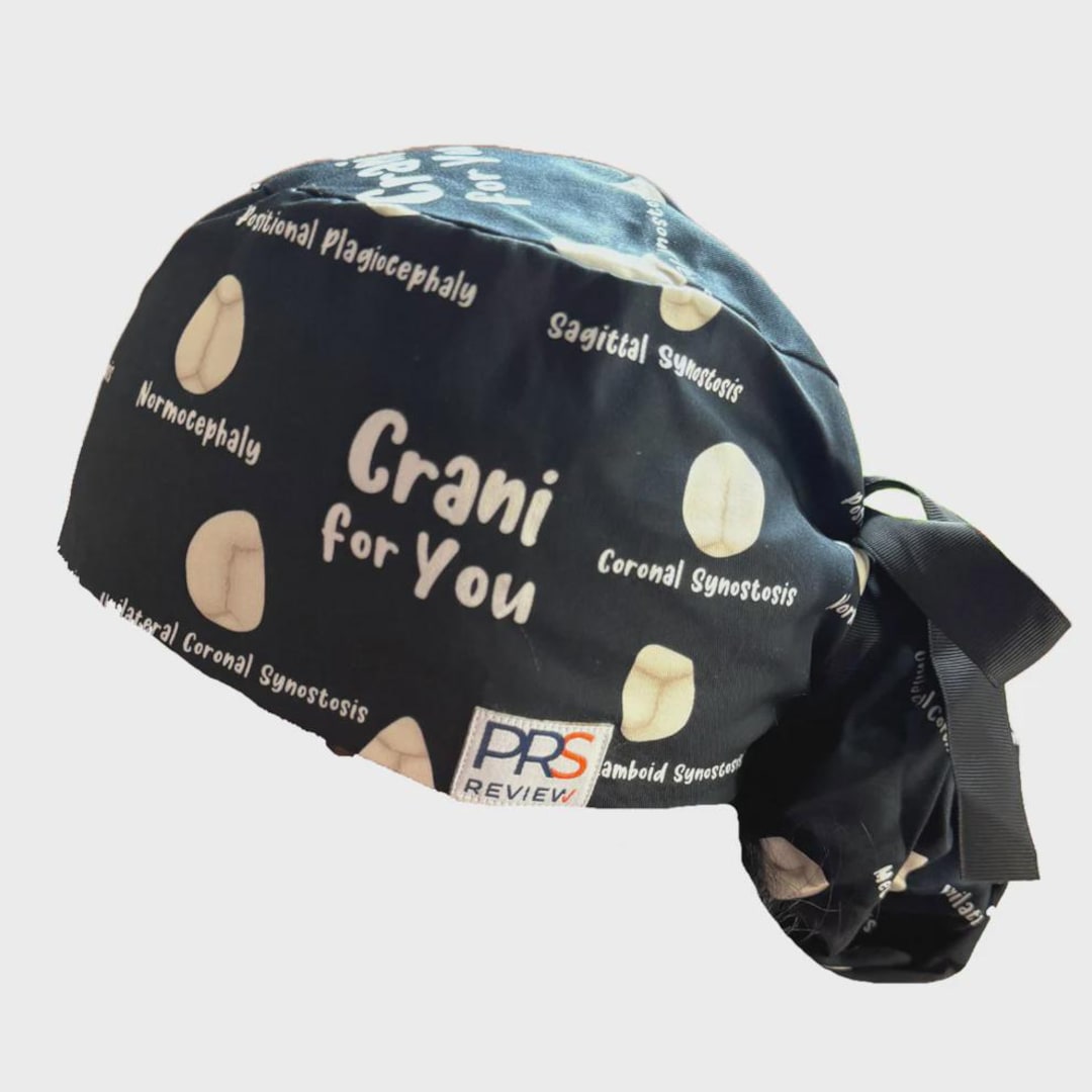 PRS Review Plastic Surgery "crani for You" Scrub Cap - Etsy