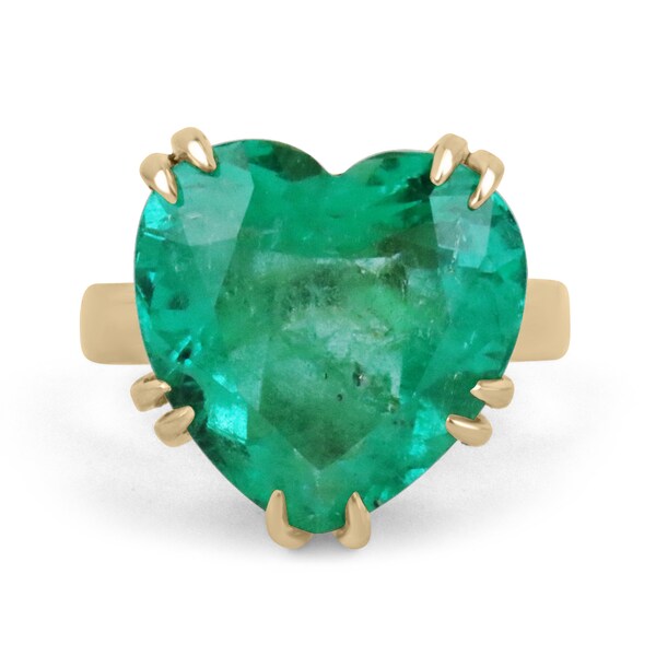 Emerald Colombian Ring - Etsy