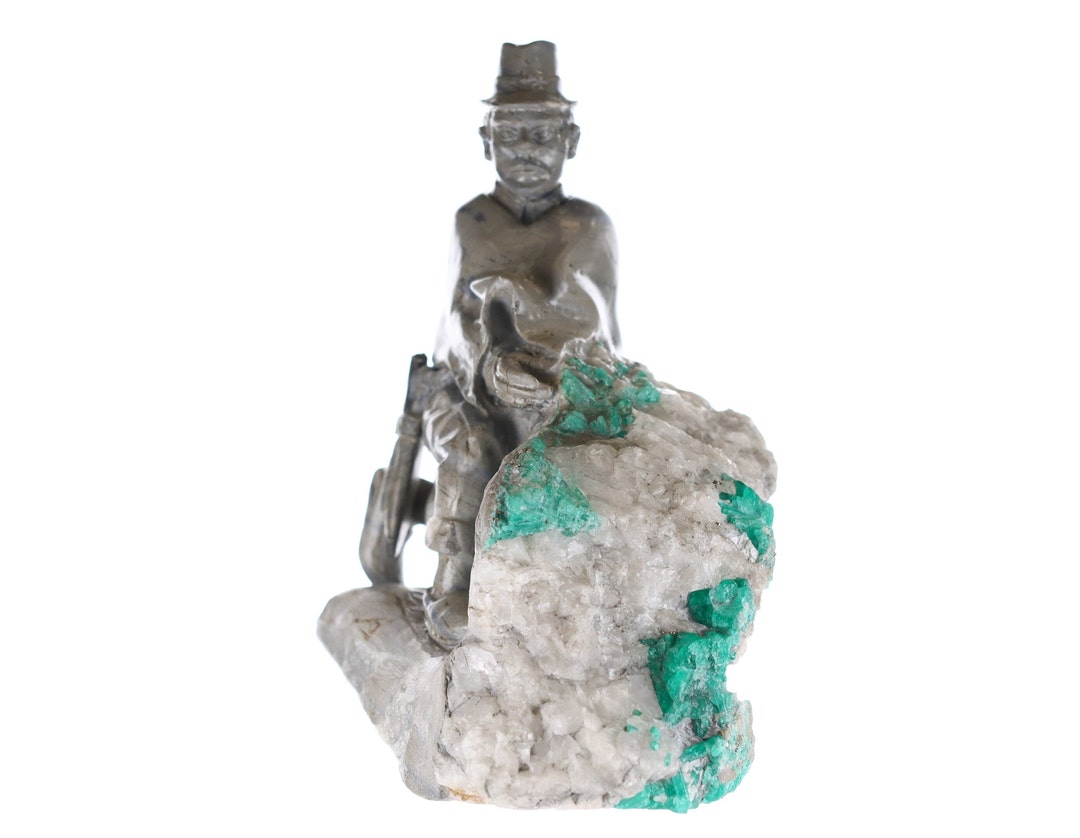 Colombian Emerald Camper Rough Crystal Sculpture,rough Colombian ...