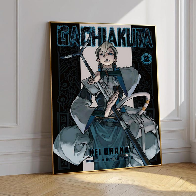 Gachiakuta Anime Poster | Dark Manga Illustration, Japanese Decor - Etsy