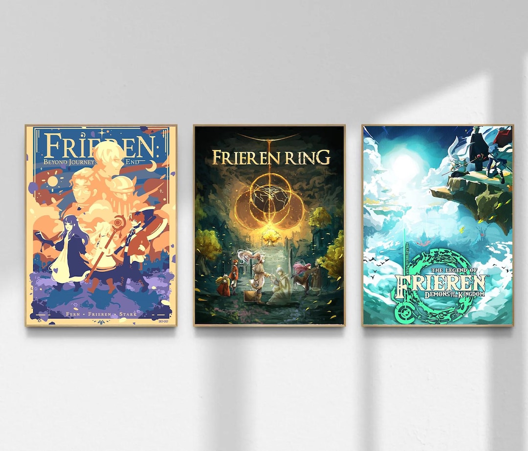 Frieren Anime Poster | Fantasy Wall Art Decor - Etsy