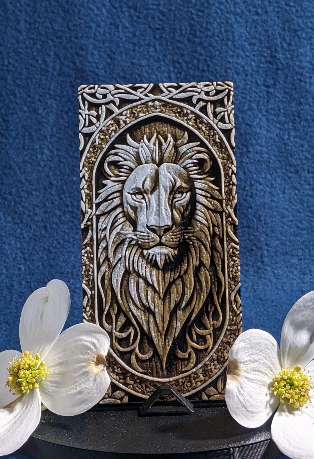 3D Lion Head Bookmark - Etsy