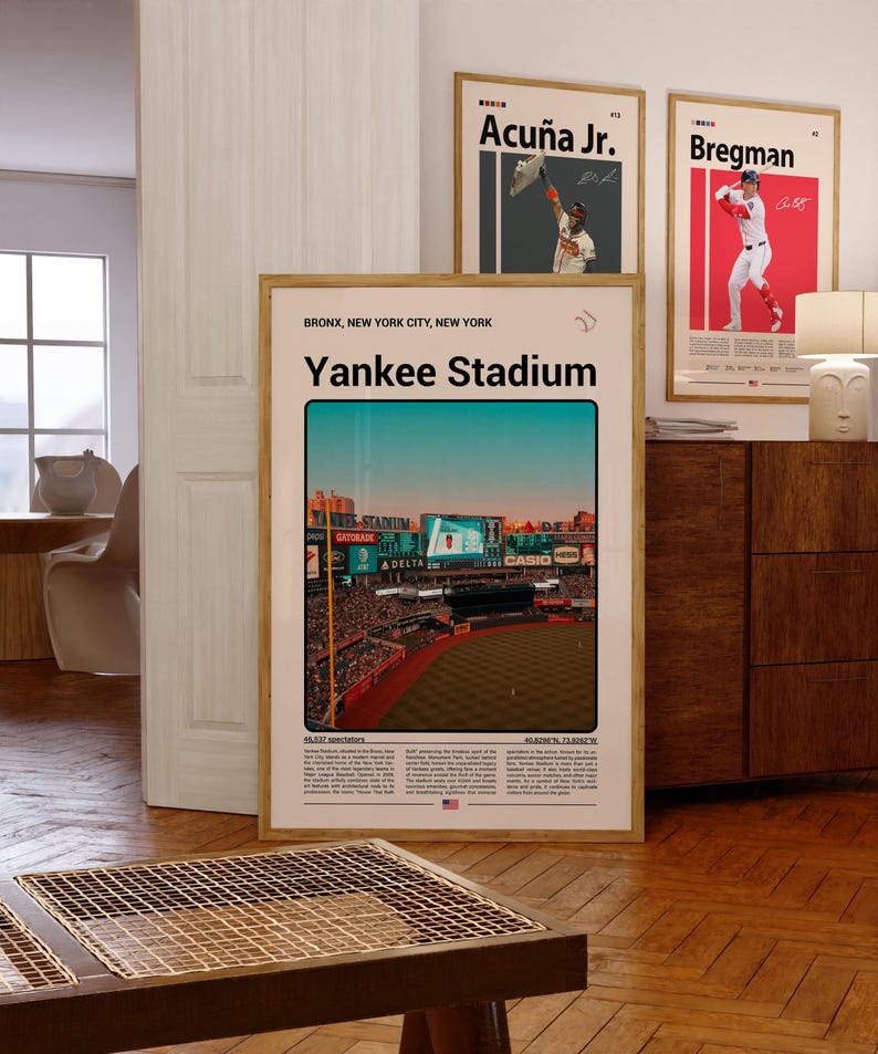 Yankee Stadium Poster | New York Yankees Print (digital Download) - Etsy