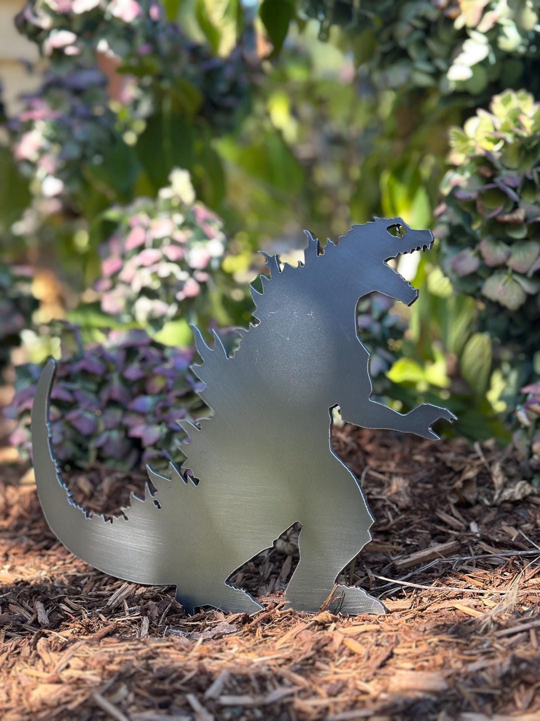 Kaiju Garden Stake - Godzilla - Yard Art and Planter Decor - Etsy