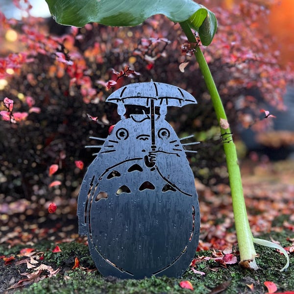 Garden Statue Totoro - Etsy