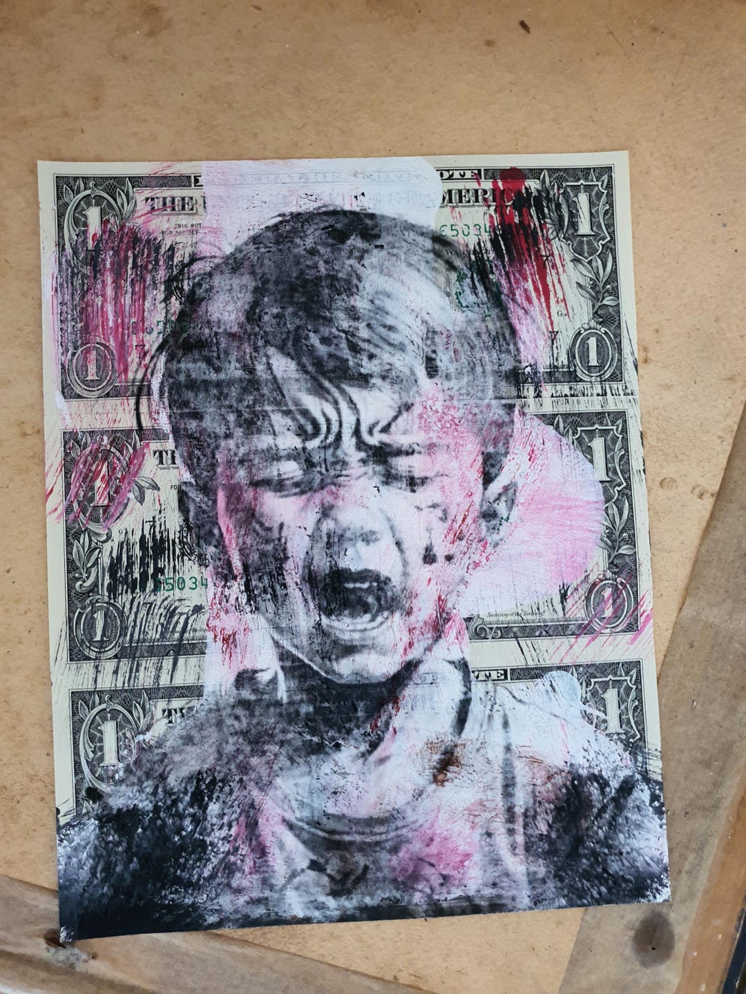 Graffiti, Money Art, Street Art, Money Art Real Dollars - Etsy