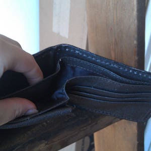Batman Wallet Leather Bifold Wallet Superhero Mens Wallet Gift for Dad ...